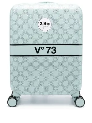 V°73 Logo-detail Travel Case - Blue