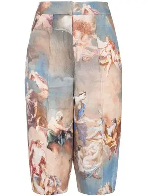 Balmain Slit Shorts For Women