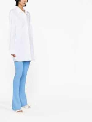 Off-White Long-sleeve Button-fastening Shirt