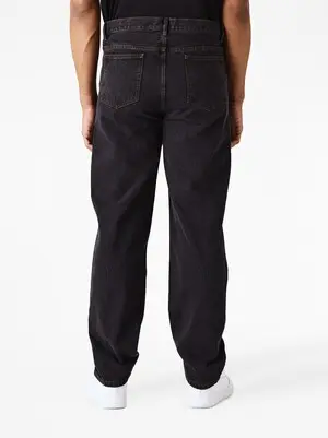 A.p.c. Contrast-stitch Straight-leg Jeans