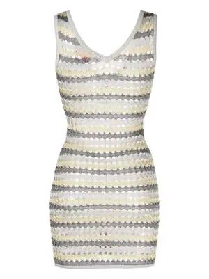 Solid & Striped Tricot-knit Mini Dress