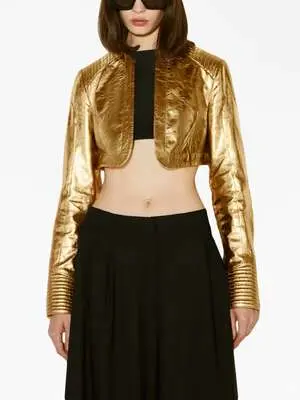 Emilio Pucci Metallic Bolero Jacket