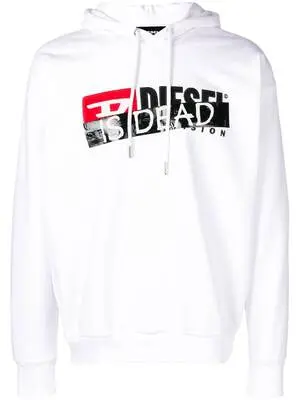 DIESEL® Is Dead' Print Hoodie