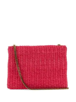 Saint Laurent Kate Raffia Shoulder Bag