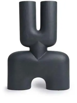 101 COPENHAGEN Cobra Double Medium Vase - Black