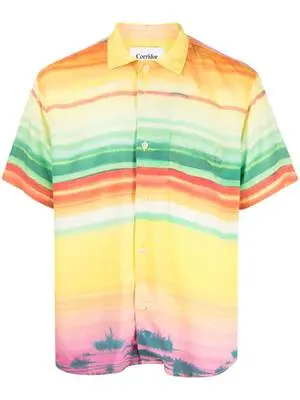 CORRIDOR Todos Santos Striped Shirt