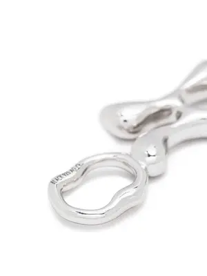 MARIA BLACK Fluent Letter H Charm - Silver