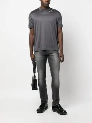 Emporio Armani Logo-patch Skinny Jeans