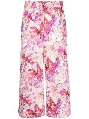 Liu Jo Floral Pants For Women