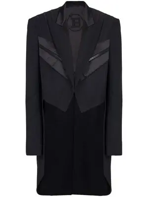 Balmain Single-breasted Wool Tailcoat