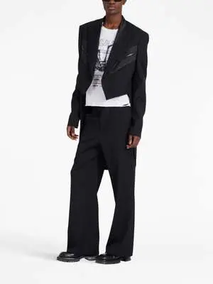 Balmain Single-breasted Wool Tailcoat