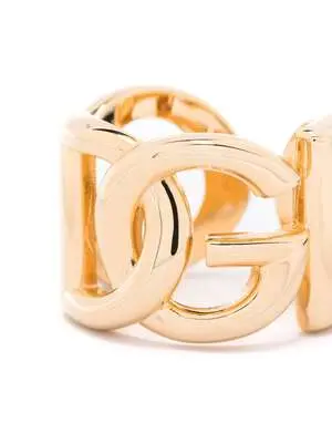 Dolce & Gabbana Dg Logo Open Ring