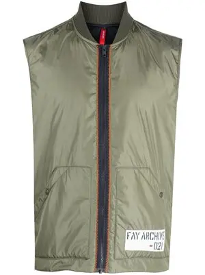 FAY Logo Patch Gilet