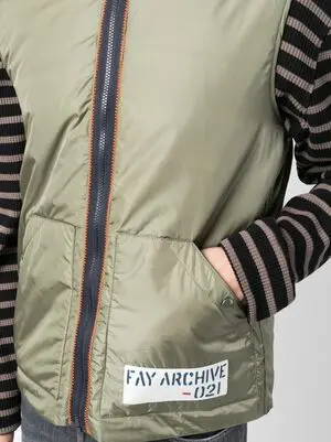 FAY Logo Patch Gilet