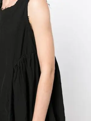 Comme Des Garçons Ruffle-detailing Sleeveless Top