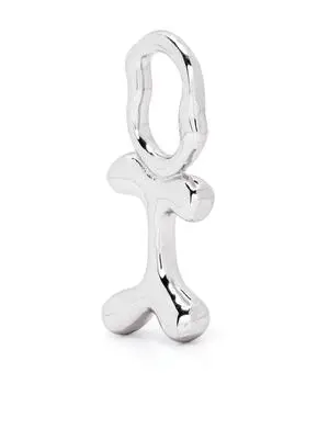 MARIA BLACK Fluent Letter I Charm - Silver