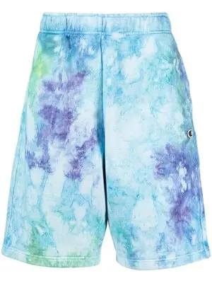 Champion Tie-dye Print Track Shorts