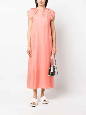 ALYSI Silk Midi Dress
