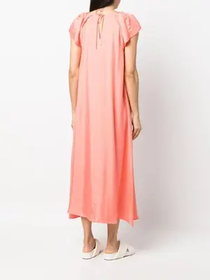 ALYSI Silk Midi Dress