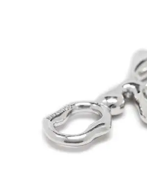 MARIA BLACK Fluent Letter K Charm - Silver