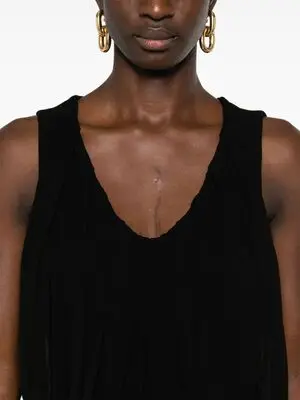 Saint Laurent Draped Maxi Dress