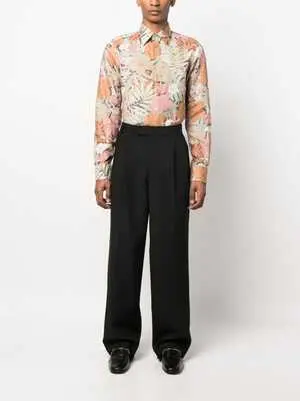 TOM FORD Floral-print Lyocell Shirt