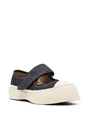Marni Denim Mary Jane Sandals