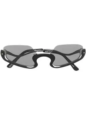 Henrik Vibskov Rollo Tinted Sunglasses - Black