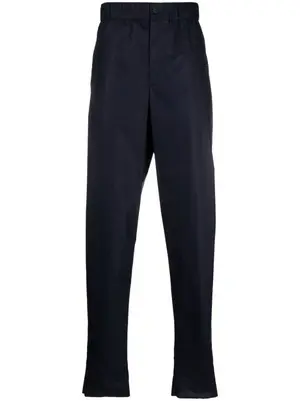 Giorgio Armani Elasticated-waist Trousers - Blue