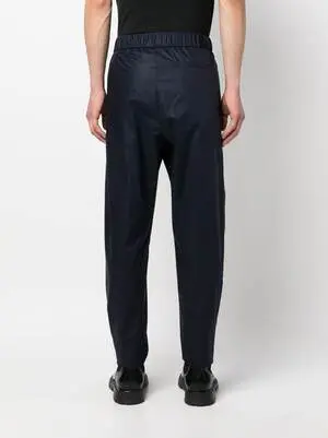 Giorgio Armani Elasticated-waist Trousers - Blue