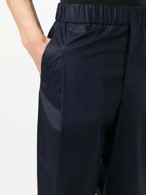 Giorgio Armani Elasticated-waist Trousers - Blue
