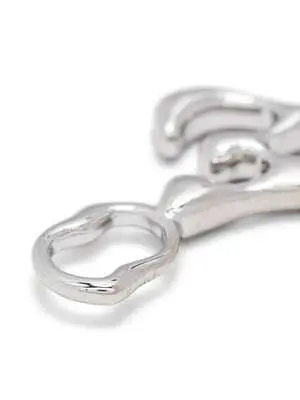 MARIA BLACK Fluent Letter W Charm - Silver