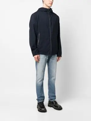 Woolrich Zip-up Wool Windbreaker