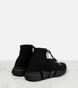 Balenciaga Speed 2.0 High-top Sneakers - Black