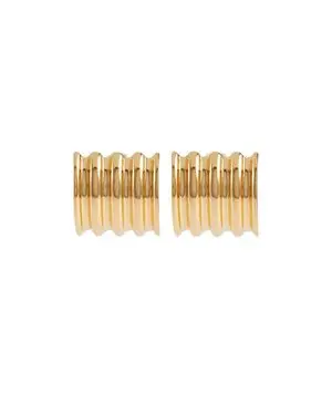Khaite Julius Small -plated Earrings - Gold