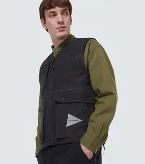 AND WANDER Zipped Vest