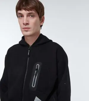 AND WANDER Light Sweat Fleece Hoodie
