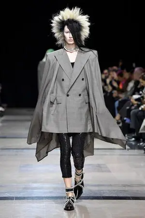 Junya Watanabe Wool Blazer Minidress - Black