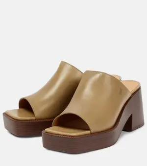 TOD'S Leather Mules