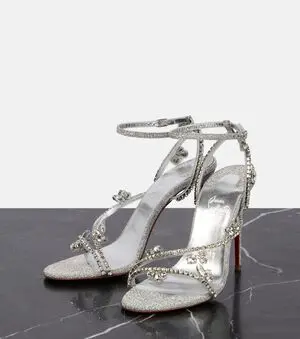 CHRISTIAN LOUBOUTIN Joli Queen 100 Embellished Sandals