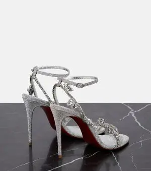 CHRISTIAN LOUBOUTIN Joli Queen 100 Embellished Sandals