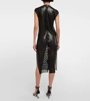 CHRISTOPHER KANE Embellished Cutout Midi Dress