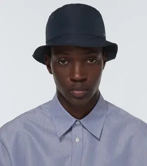 Kiton Logo Bucket Hat