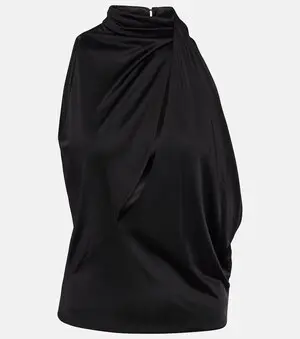 Versace Cut Out Blouses