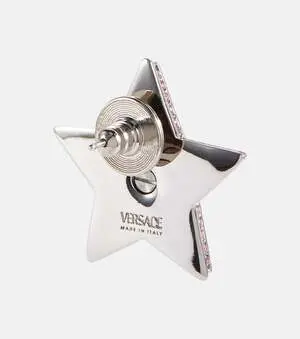 Versace Medusa Embellished Earrings