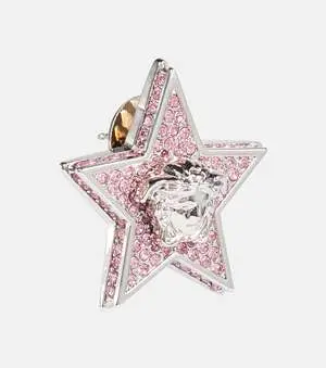 Versace Medusa Embellished Earrings