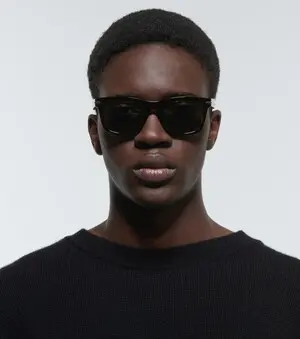 Dior Diorblacksuit S11i Square Sunglasses - Brown