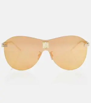 Givenchy 4gem Mask Sunglasses - Yellow