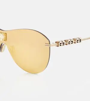 Givenchy 4gem Mask Sunglasses