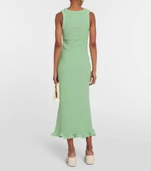 JIL SANDER Jersey Midi Dress